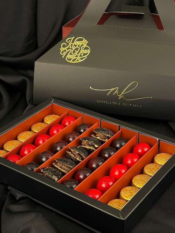 COFFRET PRESTIGE DE CHOCOLATS FINS - Édition Limitée - Chocolaterie M.H.